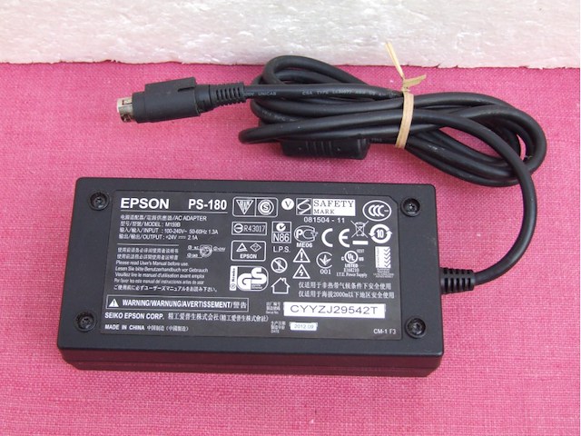 Epson 24V 2.1A PS-180 adapter 3 pin ORIGINAL +GARANCIJA