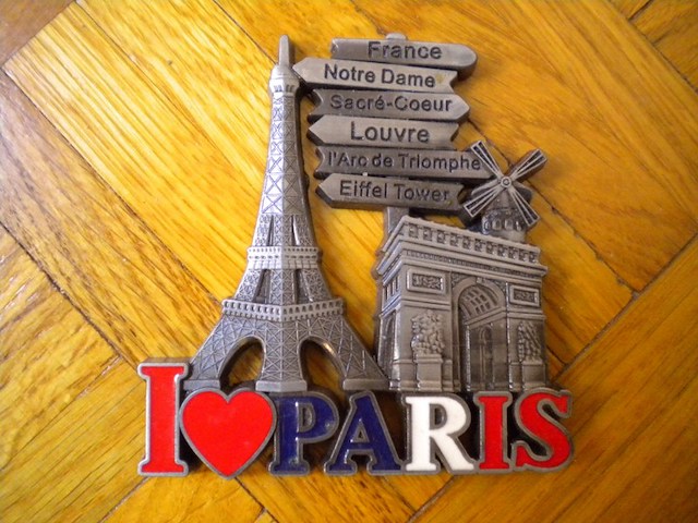 PARIZ PARIS, magnet za frizider (11)