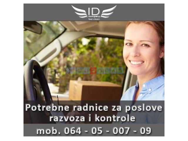 Potrebne radnice za poslove razvoza i kontrole