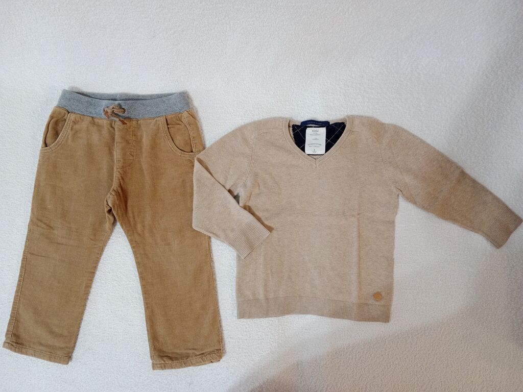 Zara, Komplet: Pantalone, Džemper, 98