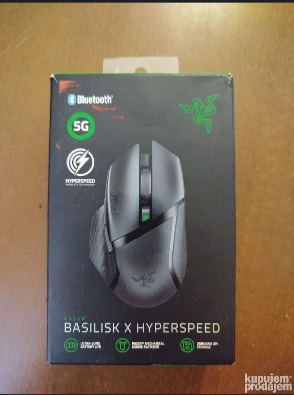 Gaming miševi i tastature. Razer Basilisk X Hyperspeed 40e Razer