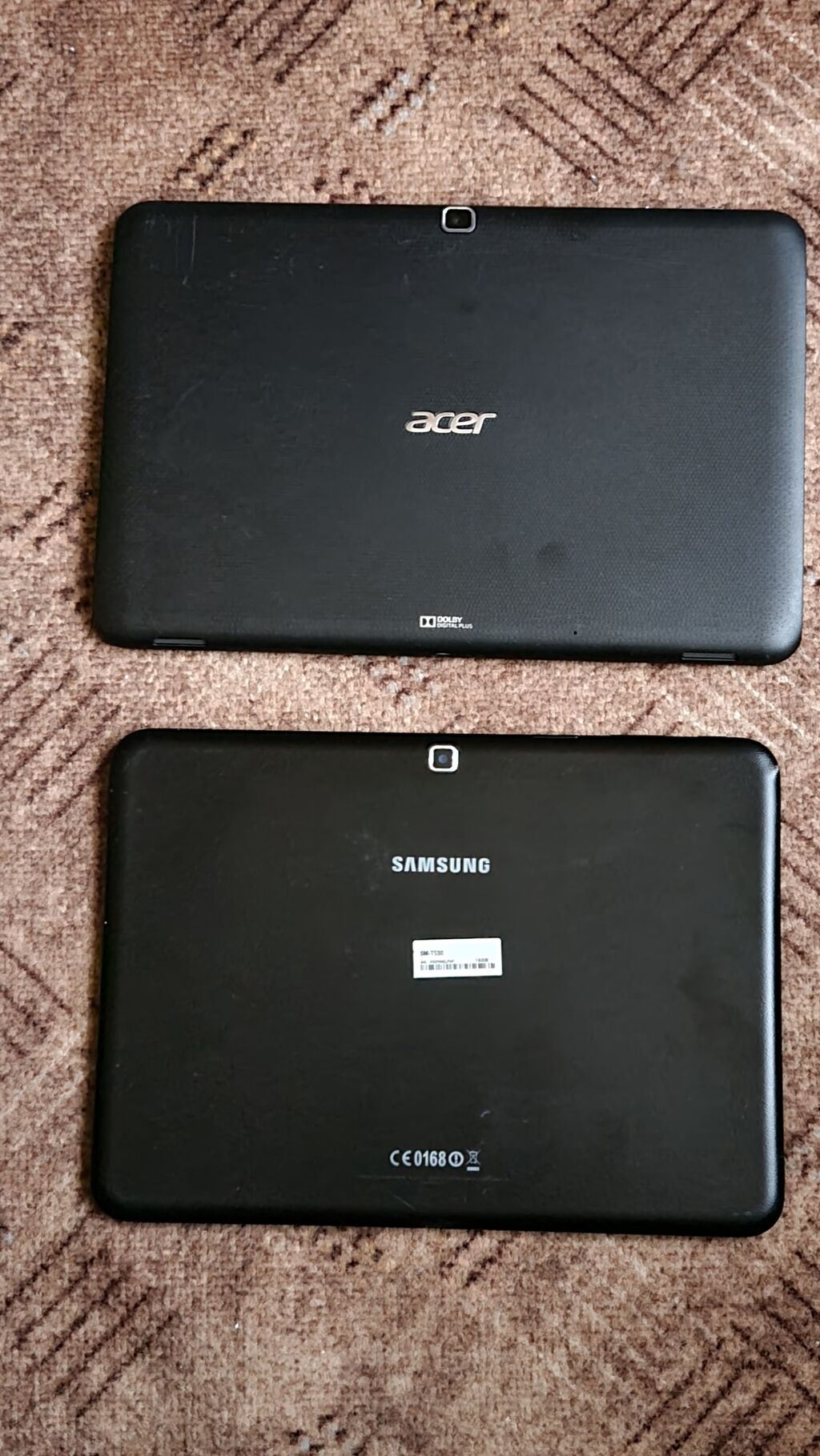 2 tablera samsung I acer kao novi,sve su radili ali zbog odlaska preko