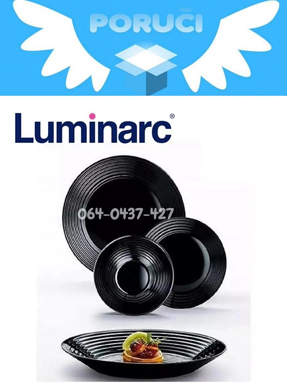 Luminarc harena black set tanjira 18/1