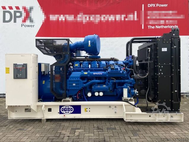 Agregatne
FG Wilson P1375-1 - Perkins - 1.375 kVA Genset - DPX-16028.1