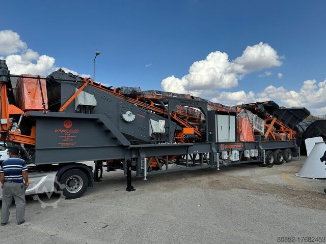 Razbijanje biljke
Polygonmach PMSC - 1110 mobile impact crusher for recycling