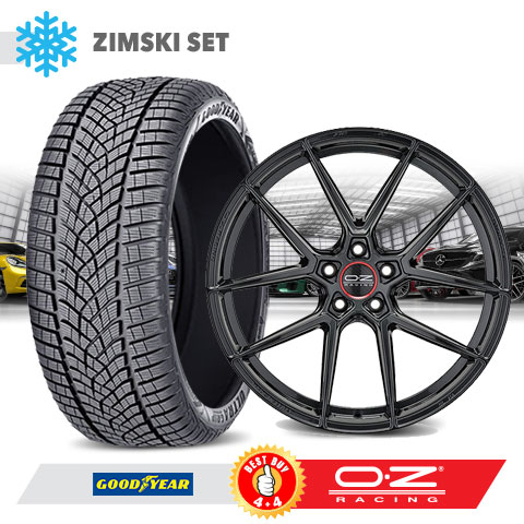 225/40 R18 SET Z GOODYEAR + OZ ESTREMA GT TIT 5/112