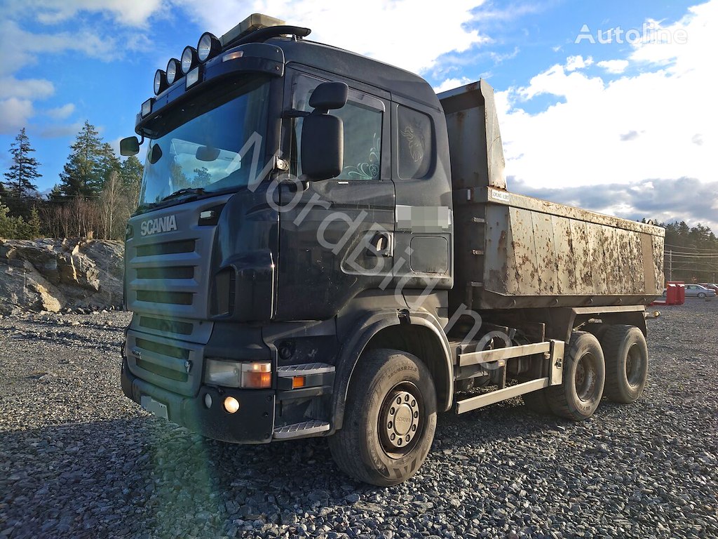 Scania R500 *6x4 *HUB REDUCTION *MANUAL *FULL STEEL *VIDEO kiper