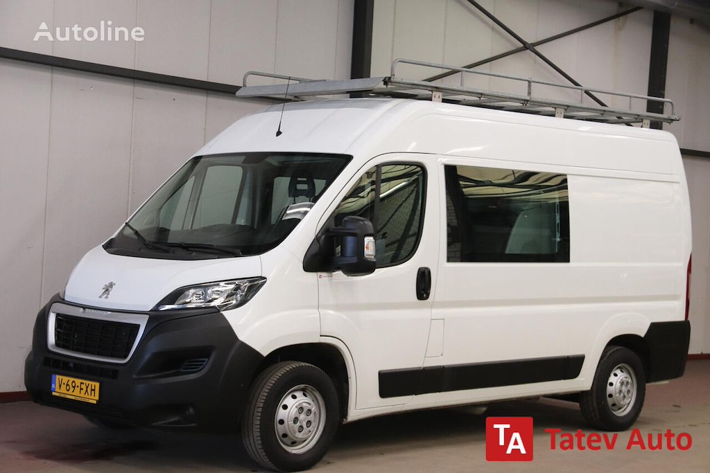 Peugeot Boxer L2H2 DUBBEL CABINE 7 personen met IMPERIAAL laki furgon