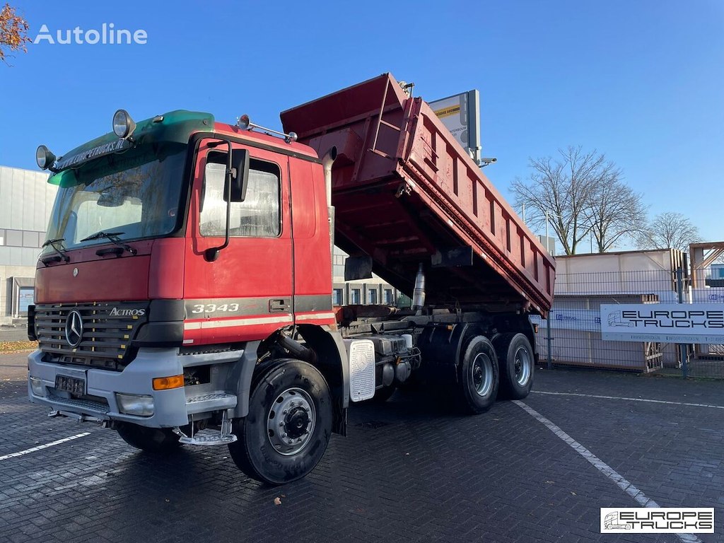 Mercedes-Benz Actros 3343 Full Steel - Manual - 6x6 - Big Axles kiper