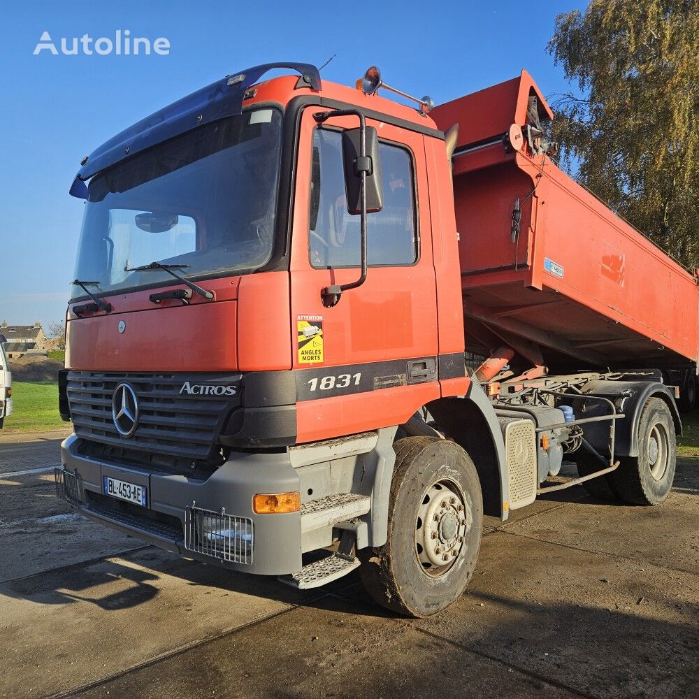 Mercedes-Benz Actros 1831 4x2 Tipper EPS 3 Pedals Spring Suspension 6 Cyl kiper