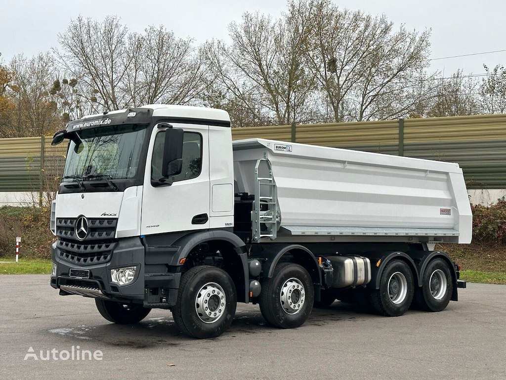 Novi Mercedes-Benz AROCS 5 4145 8X4 E6e EuromixMTP 18m³ Kipper kiper