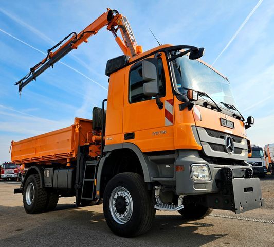 Mercedes-Benz Actros 2036 4x4 MP3 Terex Atlas 125 Kran Euro5 kiper