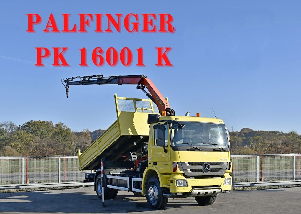 Mercedes-Benz ACTROS 1836* PK 16001 K + FUNK * 4x4 * TOP kiper