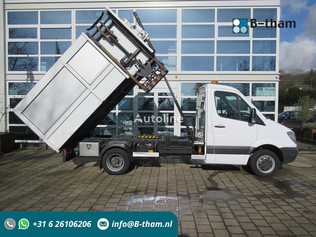 Mercedes-Benz Sprinter 510CDI Kipper + Zij-belading Side-loader kiper