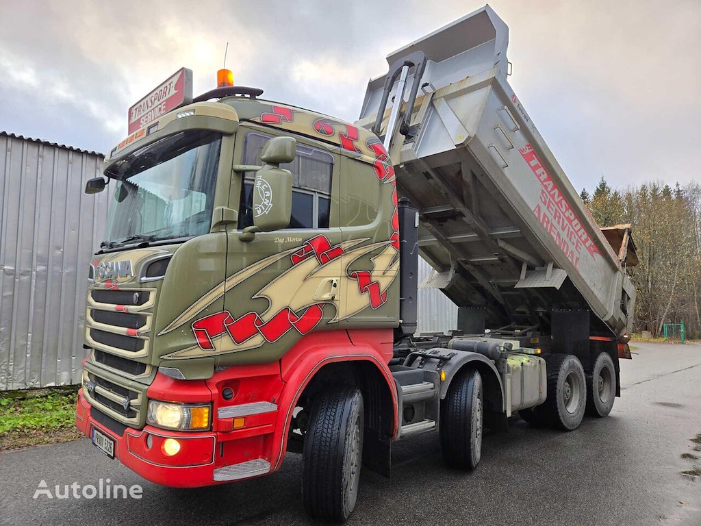 Scania R580 8X4 kiper