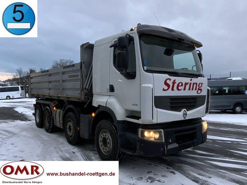 Renault Premium 460.32 8x4 Dxi kiper