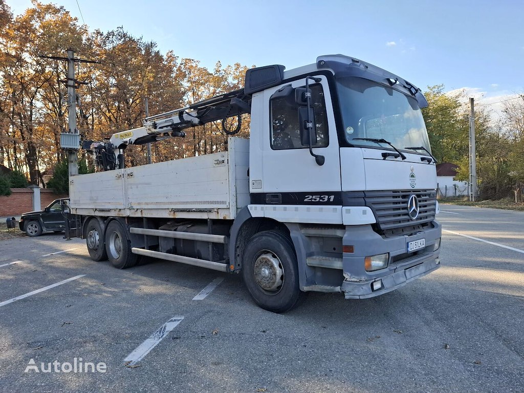 Mercedes-Benz Actros 2541 kamion s ravnom platformom