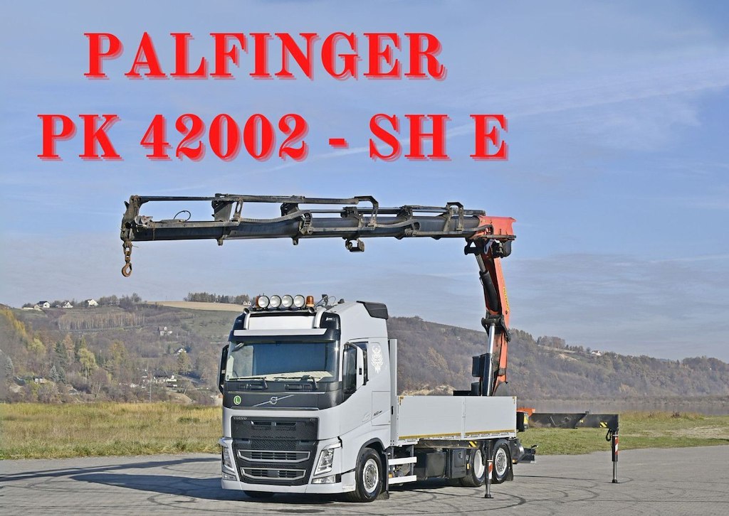 Volvo FH 460 Pritsche 6,30m * PK 42002-SH E / FUNK kamion s ravnom platformom