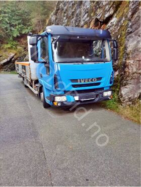 IVECO EuroCargo 220 *ONLY 150tkm *MANUAL *PLATFORM 6.35m kamion s ravnom platformom