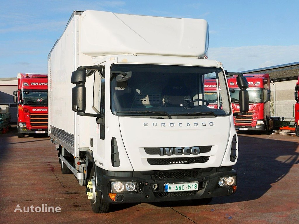 IVECO 100E18 EUROCARGO MEUBEL KOFFER LBW 181tkm kamion furgon