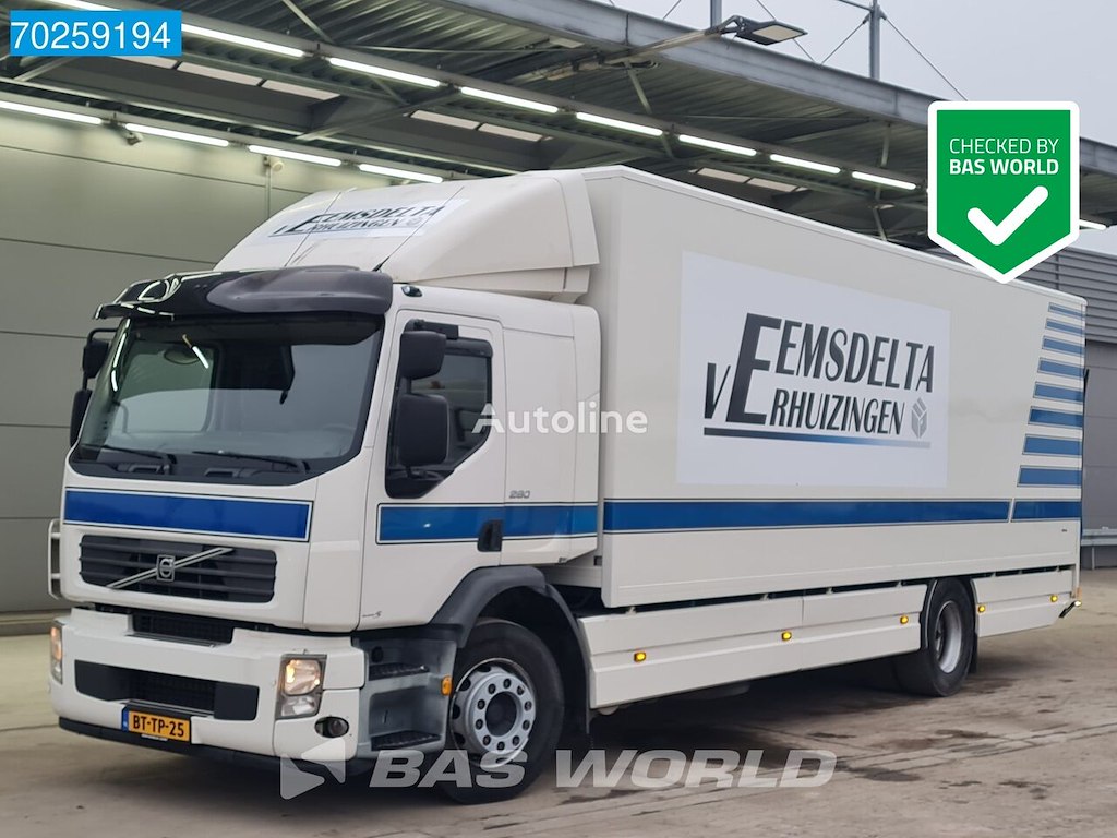 Volvo FE 280 4X2 19tons NL-Truck Manual Ladebordwand Euro 5 kamion furgon