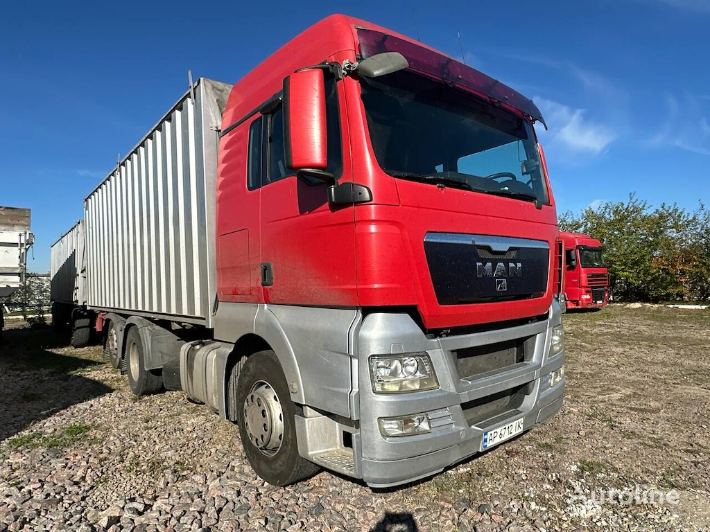 MAN TGX 26.440 kamion furgon + prikolica furgon