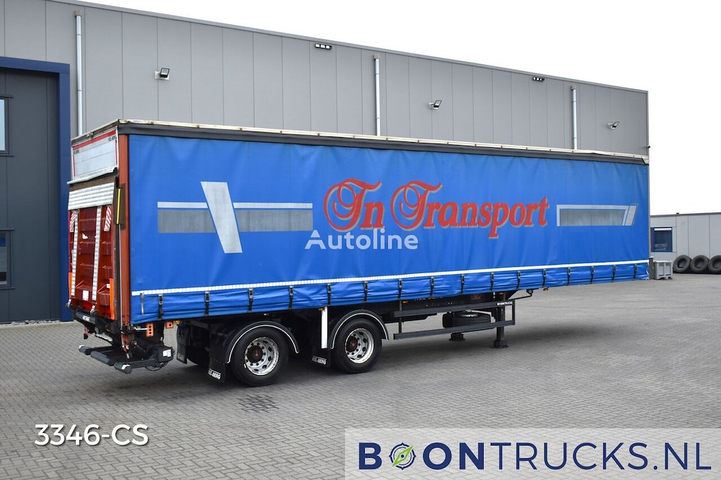 Kel-Berg S35S2 CITY | TRIDEC STEERING * LIFT AXLE * TAILGATE * NL TRAILER poluprikolica sa kliznom ceradom