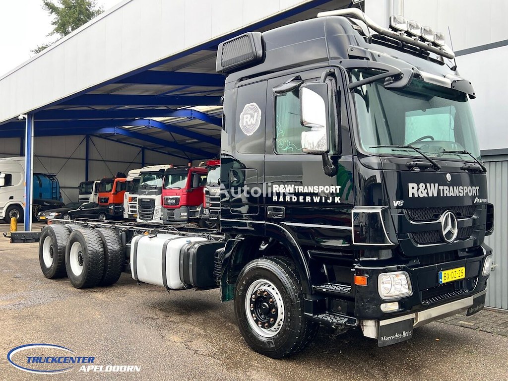 Mercedes-Benz Actros 2651 V8 6x4 Big axles, EPS + Clutch, Retarder, MP3 kamion šasija