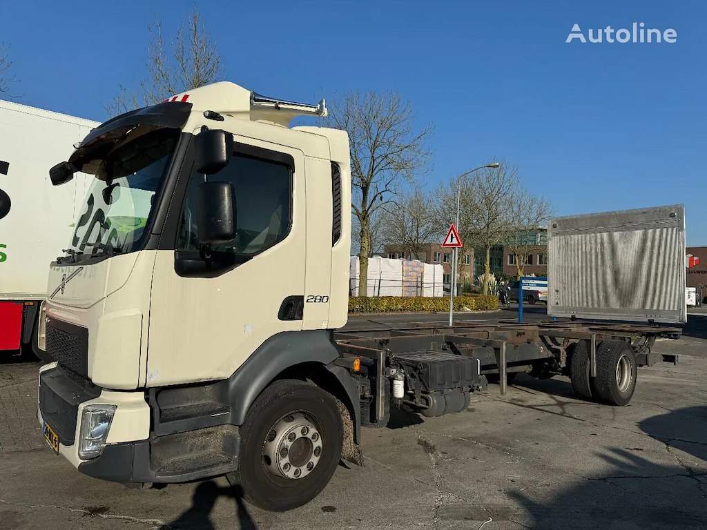 Volvo FL 280 4X2 - EURO 6 + BÄR CARGOLIFT + ONLY 217.661 KM kamion šasija