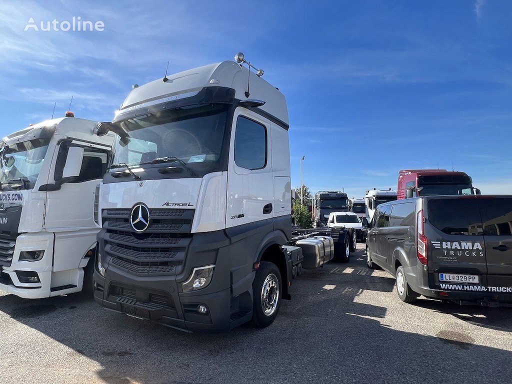 Novi Mercedes-Benz 2563 6x2 Fahrgestell, Radstand 6,1 Meter kamion šasija