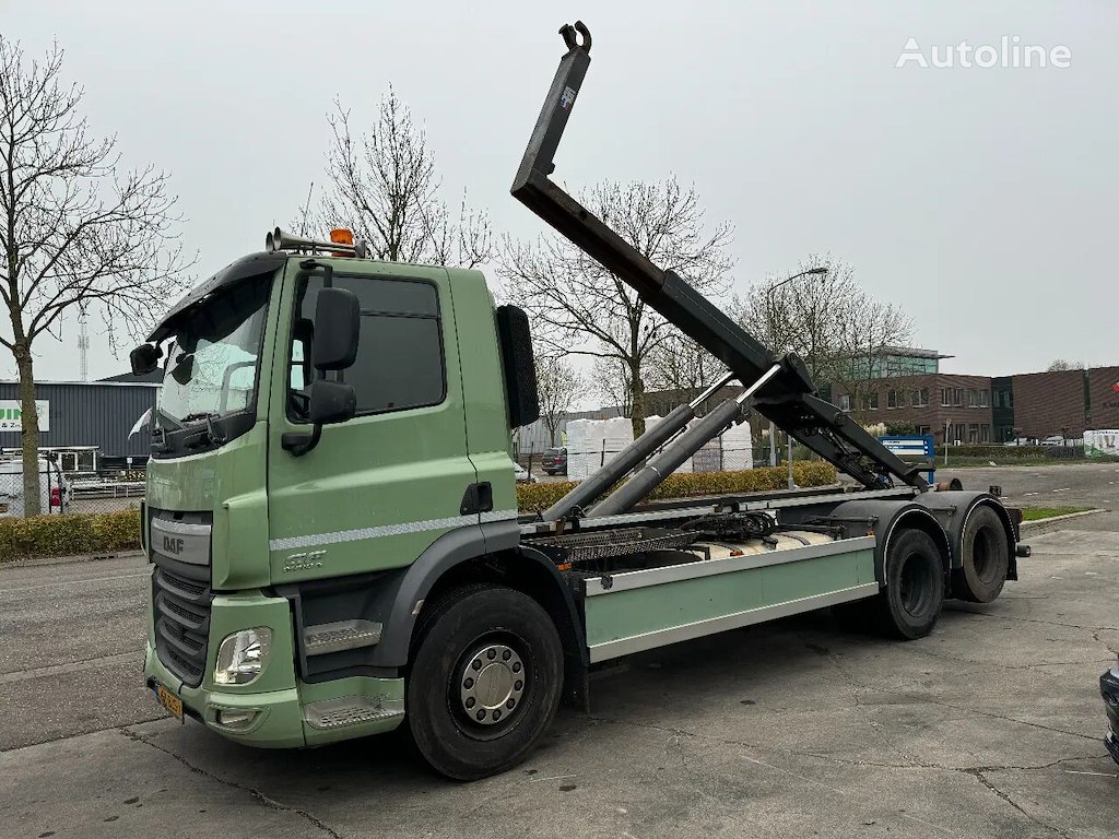 DAF CF 440 6X2 EURO 6 21T VDL HOOK TÜV 02-2025 kamion rol kiper