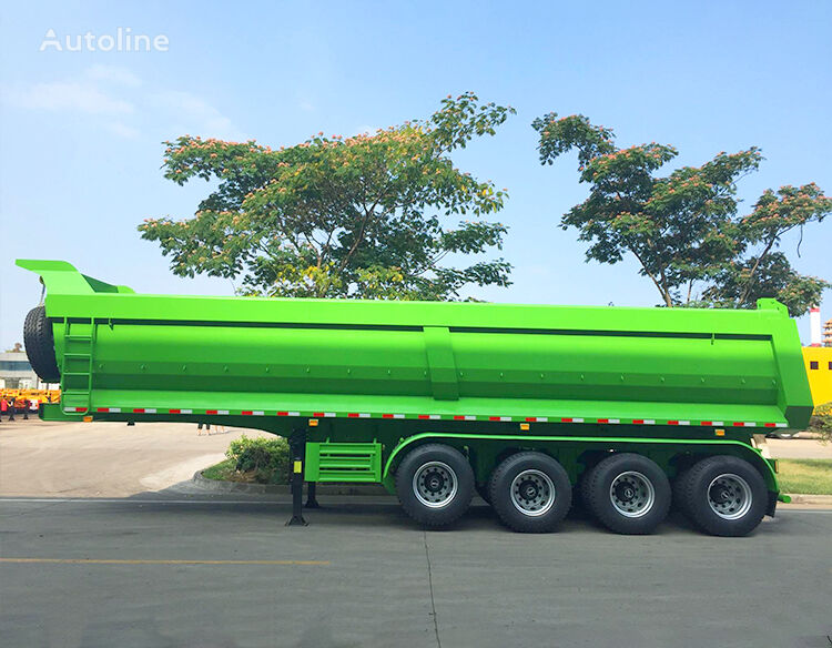 Nova Titan 4 Axle End Dump Trailers for Sale Price - W poluprikolica kipera