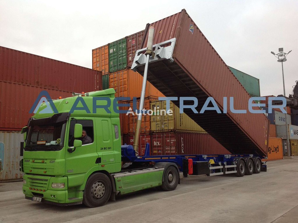 Nova Arel Trailer TIPPING SKELETAL CONTAINER SEMI TRAILER 20 FT 30 FT 40 FT 45 FT poluprikolica kipera