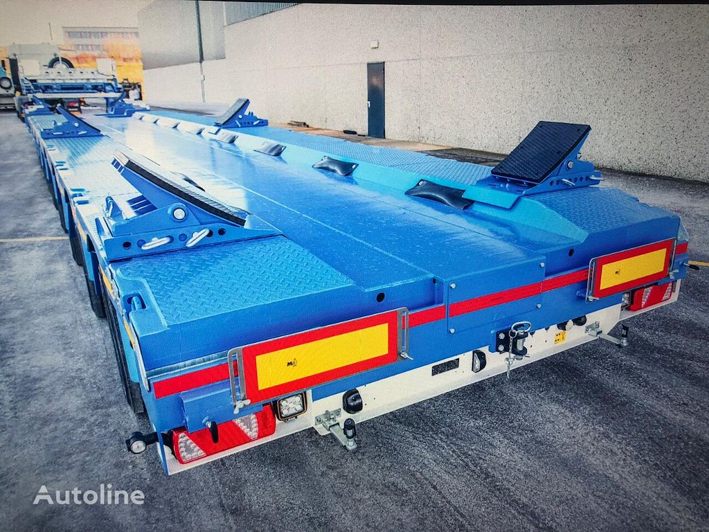 Faymonville 40 M - TOWER TRAILER 8 AXLES - 3 UNITS poluprikolica sa niskom platformom