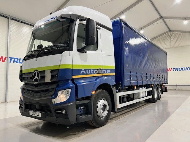 Mercedes-Benz Actros 2530 6x2 Sleeper Cab Curtainsider kamion sa klizna zavesa cerada