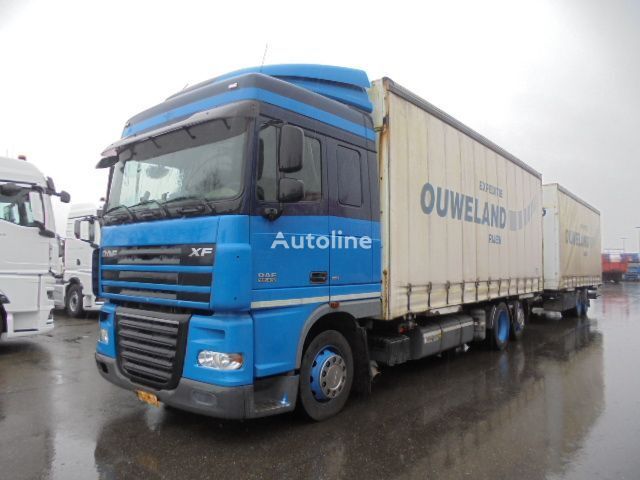 DAF XF 105.410 6X2 kamion sa klizna zavesa cerada