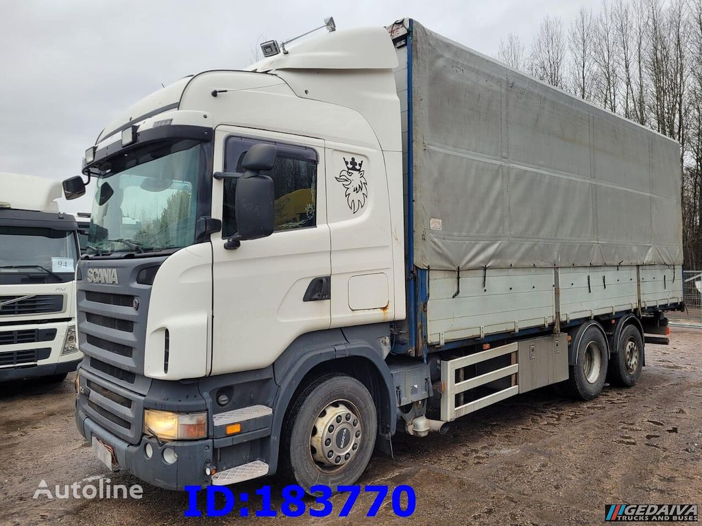 Scania R420 6x2 Manual kamion sa klizna zavesa cerada