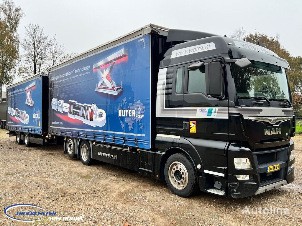 MAN TGX 26.440 + Krone, Sliding roof kamion sa klizna zavesa cerada