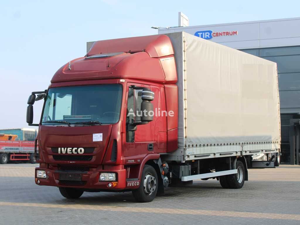 IVECO EUROCARGO 75E18, SIDE, EURO 5 kamion s ceradom