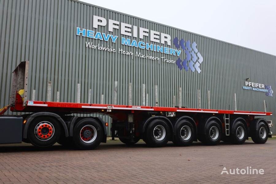 MAX Trailer MAX410 The MAX410 with hydro-mechanical" steering poluprikolica platforma