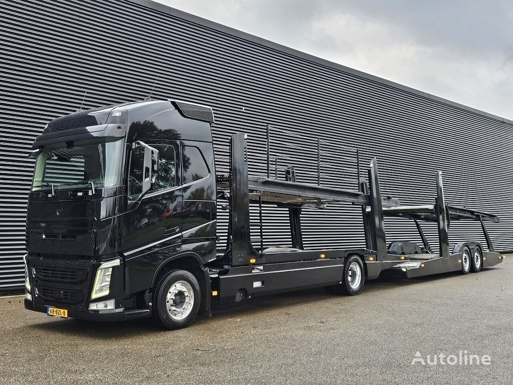 Volvo FH500 AUTOTRANSPORT COMBI / LOHR CONSTRUCTION autotransporter