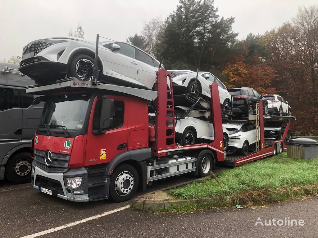 Mercedes-Benz +LOHR 2018 autotransporter + prikolica autotransportera