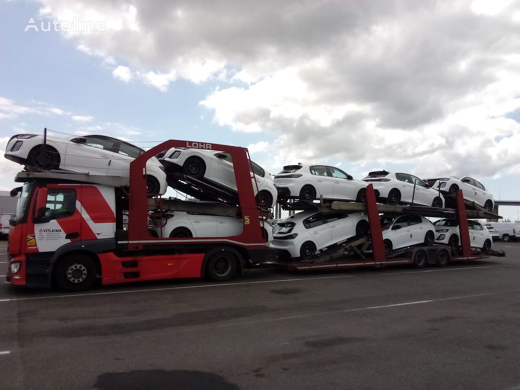 Mercedes-Benz Actros 1846 autotransporter + prikolica autotransportera