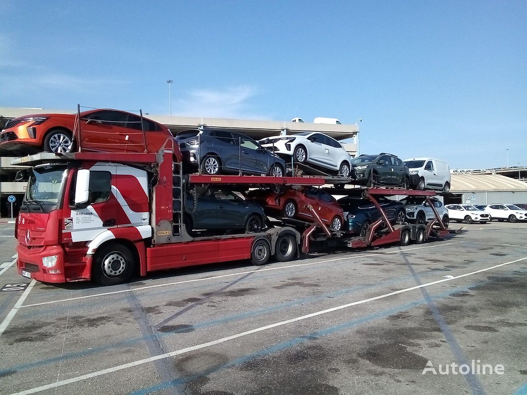 Mercedes-Benz Actros 1843 autotransporter + prikolica autotransportera