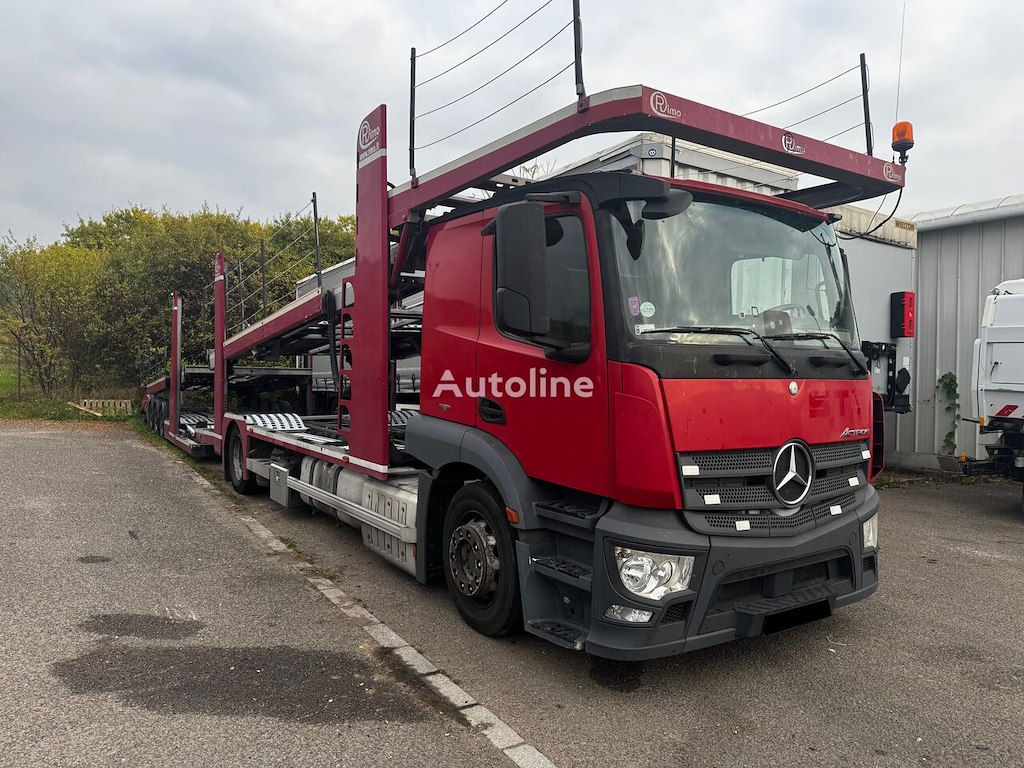 Mercedes-Benz Actros + RIMO PL 7 autotransporter + prikolica autotransportera