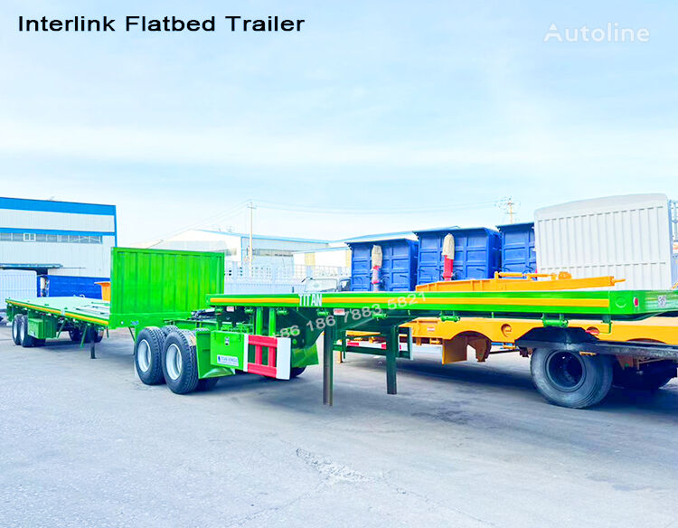 Nova Interlink/Superlink Flatbed Trailers for Sale in Zambia poluprikolica platforma