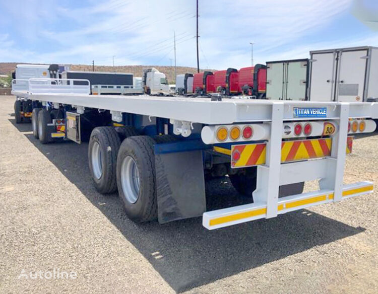 Nova TITAN Superlink Flat Deck Semi Trailer for Sale Price - W poluprikolica platforma