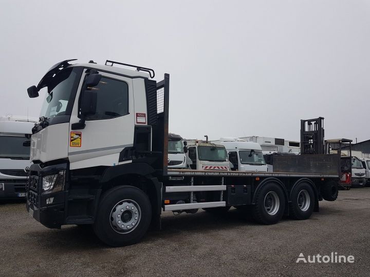 Renault C 380 6x4 Chariot embarqué TRANSMANUT kamion platforma