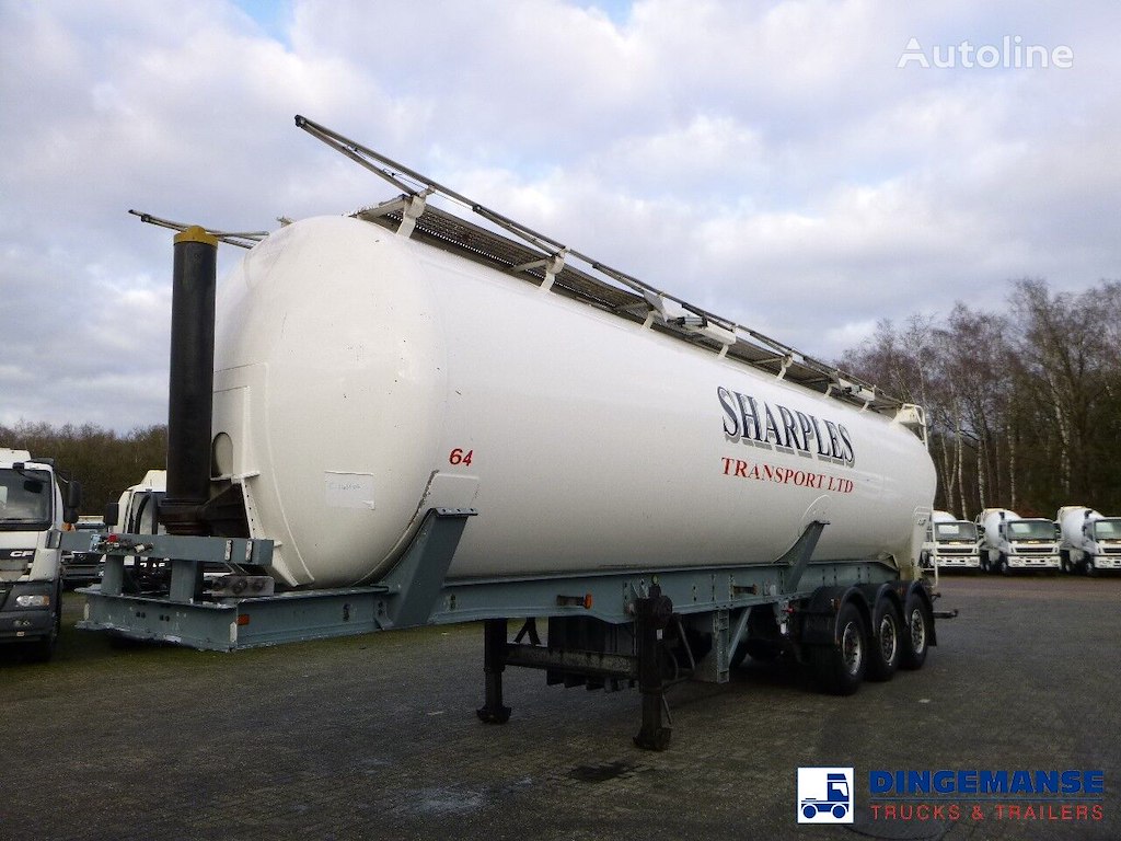 Cobo Powder tank alu 58 m3 (tipping) poluprikolica autocisterna