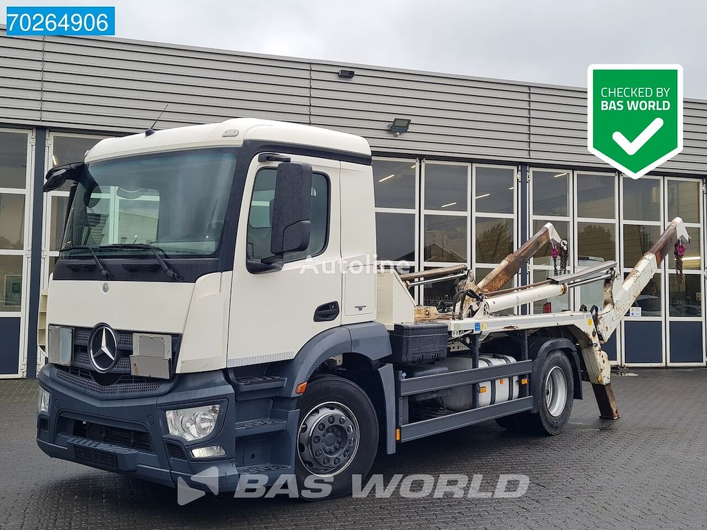 Mercedes-Benz Antos 1833 4X2 ClassicSpace Meiller 12t Skip Loader Euro 6 kamion autopodizač kontejnera